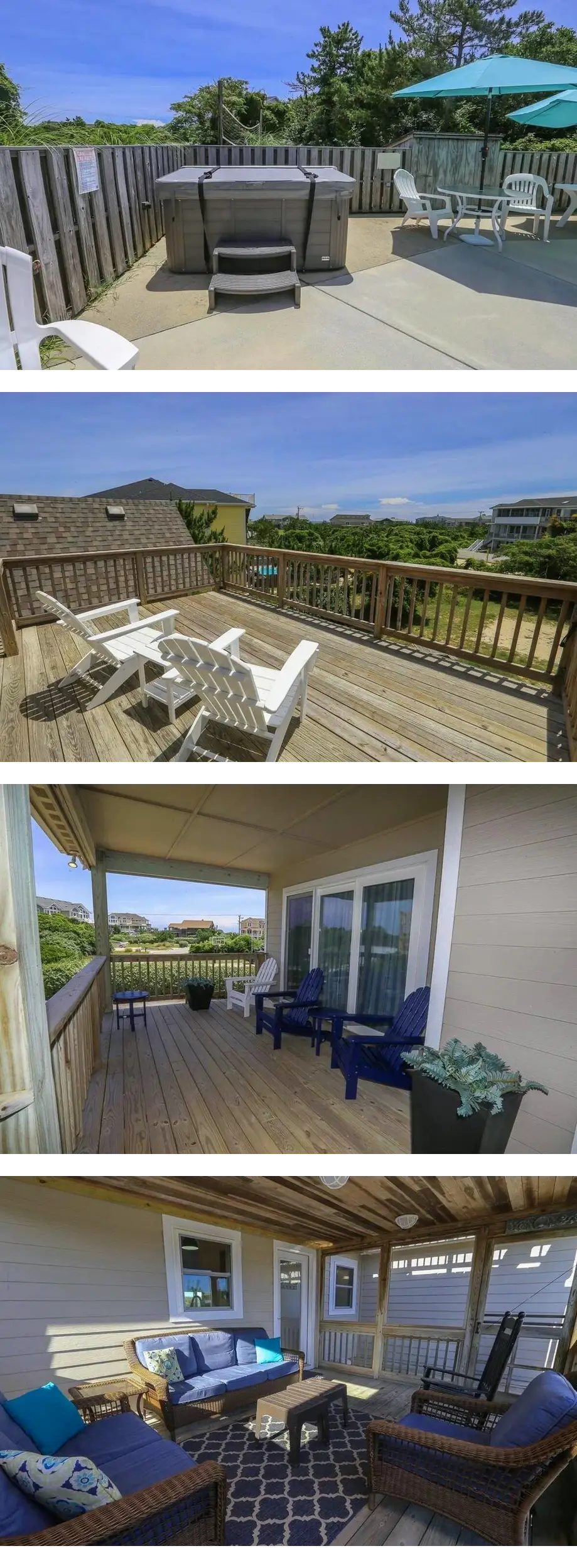 Beach Daze: A Quiet Oasis Steps to Beach! Pool and Hot Tub. - Kitty-Hawk.com